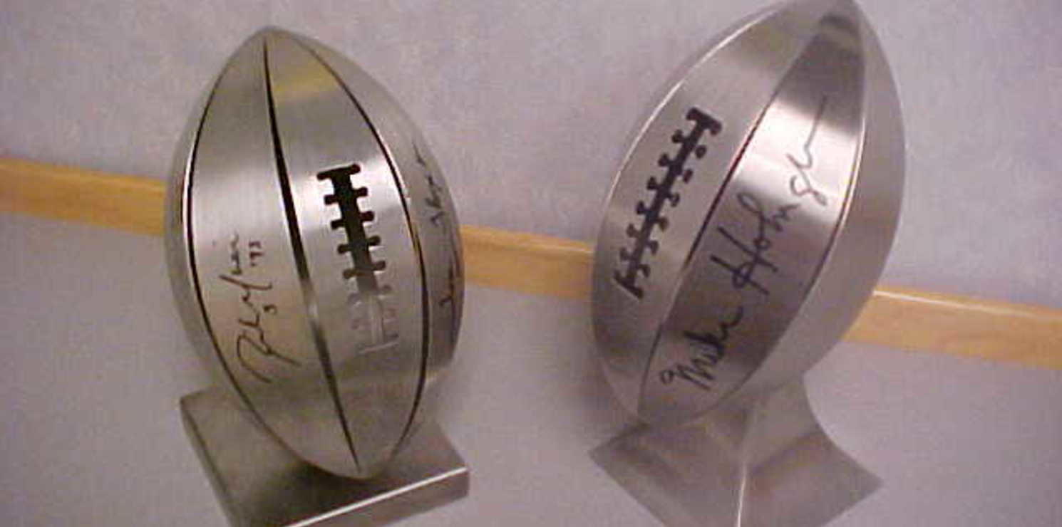 Stainless Steel Footballs | Hermanson Company LLP